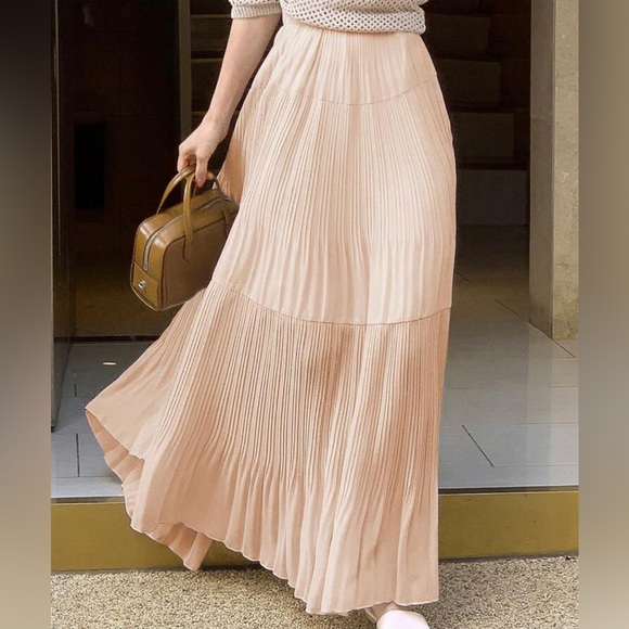 Skirts | Pleated Ruffle Skirt | Poshmark